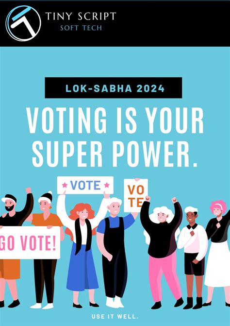 Loksabha Election2k24 Righttovote Gujarat Tiny Script Soft Tech
