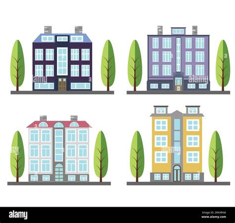 Scandinavian Infrastructure Stock Vector Images Alamy