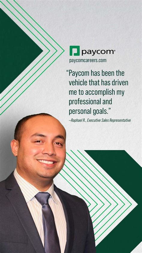Sell For Paycom Inspirational Leaders Sales Careers Personal Goals