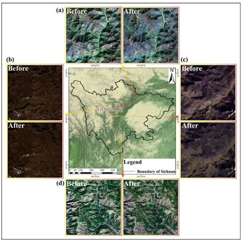 The Comparison Of Topographic Corrections For Landsat 8 Oli A Download Scientific Diagram