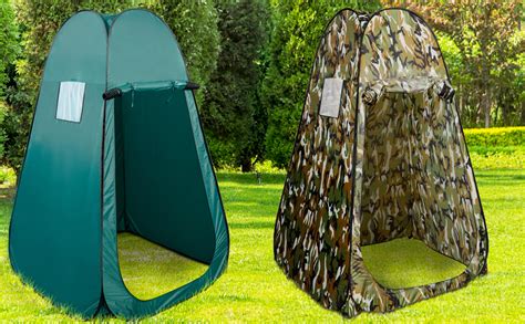 Costway Tenda Da Doccia Pop Up Impermeabile Con Apertura Istantanea