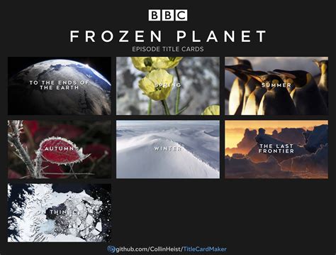 Complete Planet Collection The Blue Planet Planet Earth Frozen