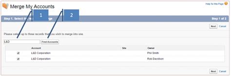 Salesforce Account And Contact Record Merging Salesforce Ben