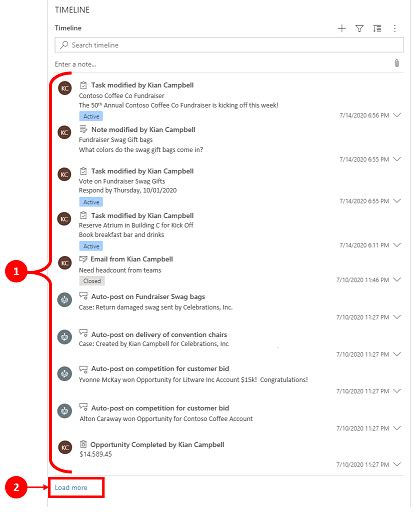 Add And Configure The Timeline Control In Power Apps Power Apps Microsoft Learn