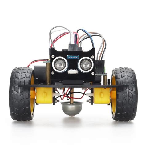 Tscinbuny Комплект для создания интеллектуального робота автомобиля 2wd Arduino NanoС кодами и