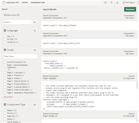 Using The Embedded Code Utility