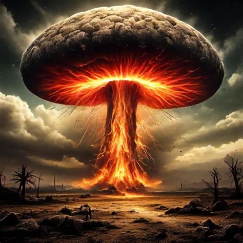 A Picture Of A Nuclear Explosion That Is Called A Nuclear Explosion