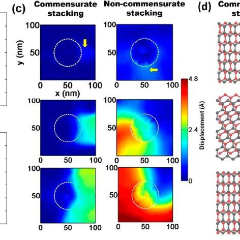 Dissipated Energy From Loading Unloading Cycle For Commensurate Stacked Download Scientific