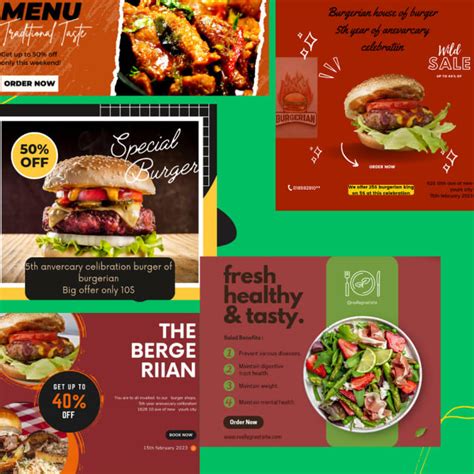 Desing Unique Social Media Post With Canva Templet By Frelancerfariya