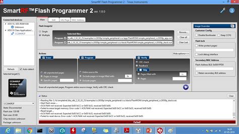 cc2640r2f programming and data communication issue bluetooth forum