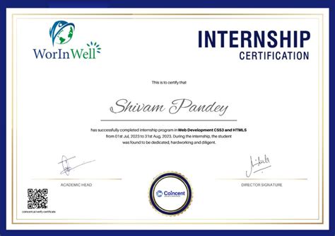 Excited To Share My Internship Journey Im Thrilled To Announce The Successful Completion Of My