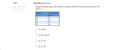 Solved Page 1 1 2 3 Question 1 1 Point Saved When