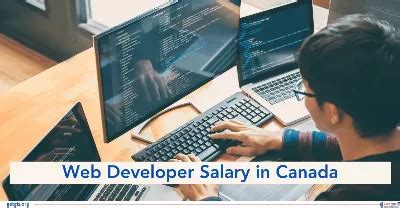 Web Developer Salary In Canada In Average Pay Trends