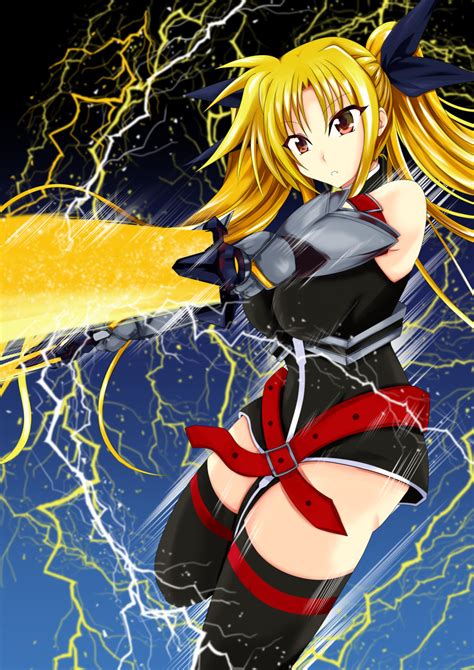 W00l 09 Bardiche Nanoha Bardiche Riot Zanber Stinger Nanoha Fate Testarossa Fate