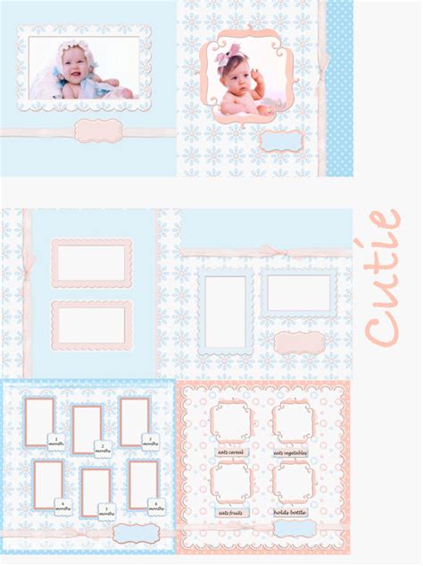 Photo Book Template Cutie Template Prestophoto