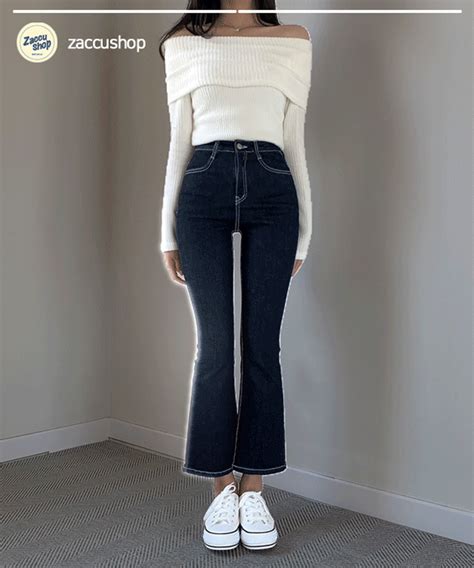 부츠컷 종결템 size 생지ver 롱다리 키작녀 싱글 버튼하이웨스트 골반핏 데님 허리 작은 팬츠 키큰녀 청바지 데님팬츠 에이블리