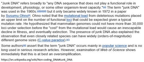 Sandwalk Junk Dna Vs Noncoding Dna