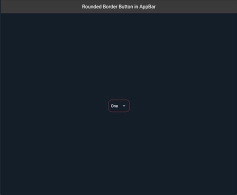 How To Create Rounded Border For Dropdownbutton In Flutter