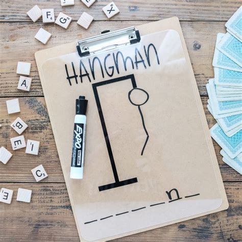 Créez Un Jeu Du Pendu Avec Votre Cricut Letizia Déco