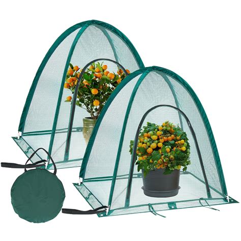 Toboom Premium Mini Garden Mesh Netting Pop Up Greenhouse