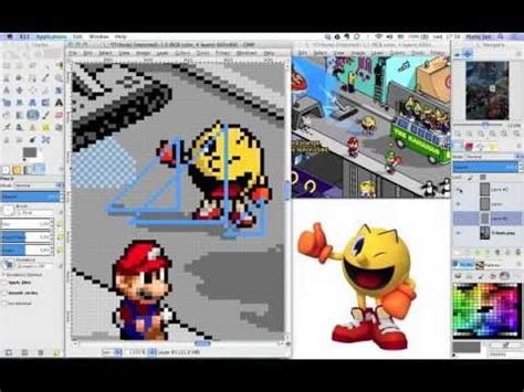 How to make a pixel art in Gimp Modèle Coloriage Facile Dessin à Imprimer