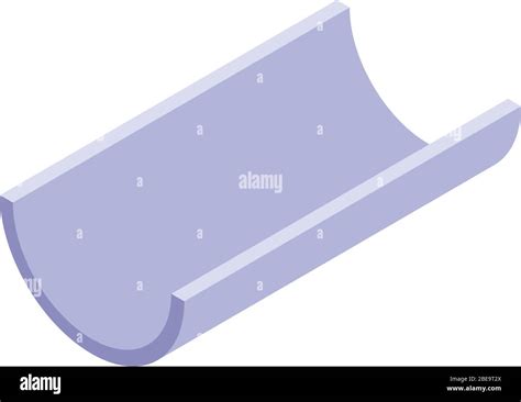 Modern Gutter Icon Isometric Style Stock Vector Image And Art Alamy