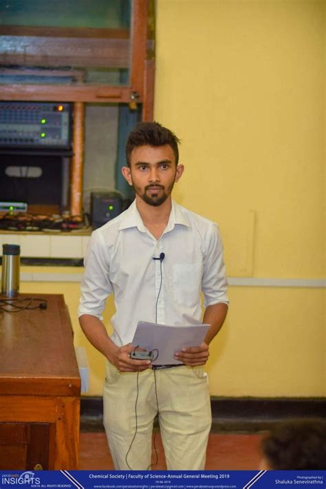Lahidu Lakshan On Linkedin Chemsoc Vicepresident Year2018 Agm
