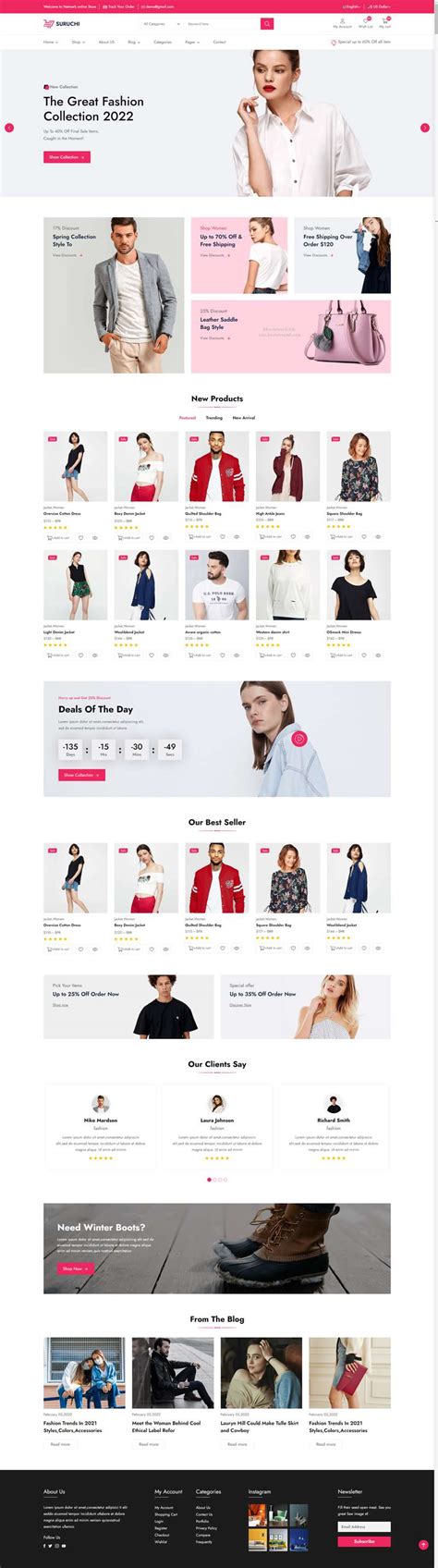 自适应商城模板，衣服商城网站建设源代码 17素材网