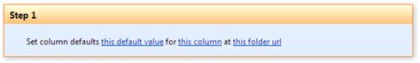 Set Field Default Value For Folder Virtosoftware Guides And Docs