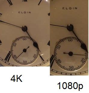 Why Does X AVC K Downscaled To Look Better Then X AVC HD P Both P M On My Sony
