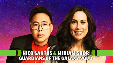 Guardians of the Galaxy 3 Interview: Nico Santos & Miriam Shor on te ...