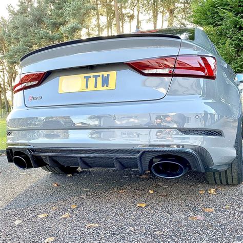 Audi Rs3 8v Sedan Carbon Fibre Diffuser Automotive Passion
