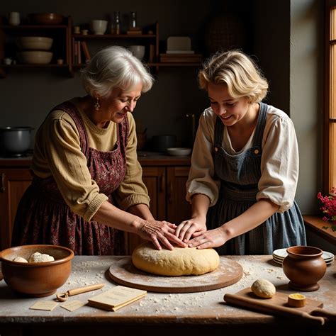 Free Hands Teaching Hands Photo Baking Tradition Generations