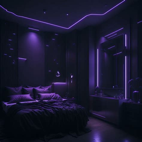 Purple Led Rooms