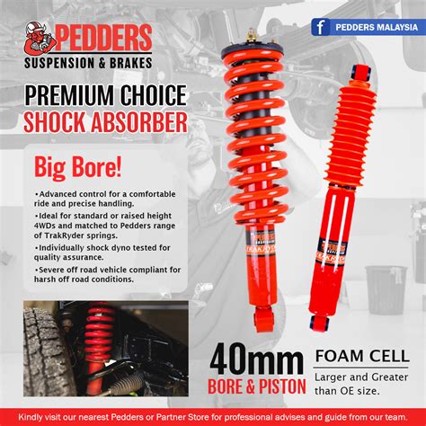 𝐁𝐈𝐆 𝐁𝐎𝐑𝐄 Our Trakryder Foam Cell Shock Pedders Malaysia