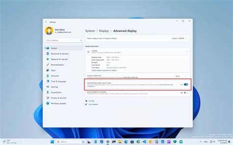 How To Enable New Auto Color Management Acm Feature On Windows 11