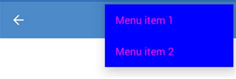 Styling The ActionMode Overflow Menu MichiganLabs Your Digital