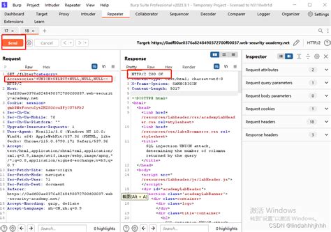 SQL注入UNION攻击确定查询返回的列数定义目录标题 如果要使用union操作符获取数据 但是不知道最初的查询返回的列数 如何查明 CSDN博客