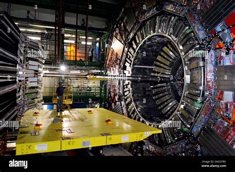 Large Hadron Collider Lhc Detector This Is The Cms Compact Muon Solenoid The Lhc Is A 27