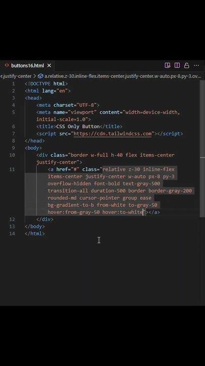 Animated Buttons Without Using Css Use Only Html Part 16 Html Coding Animatedbutton