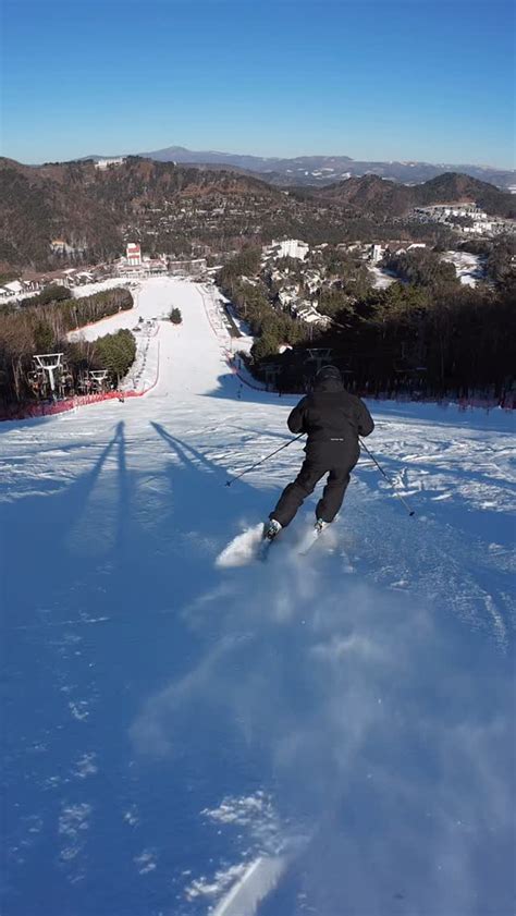 정지만 엠비셔스스키어 야간훈련🔥 촬영 Lkmin 용평리조트 스키강습 스키레슨 카빙롱턴 카빙숏턴 Instagram