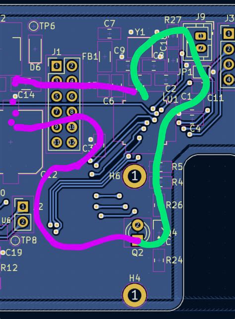 Stm32 My First Pcb Emi Problem On Poorly Earth Grounded Test Place Electrical Engineering