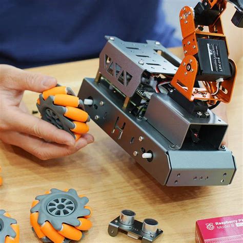 Ai Enhanced Smart Robot Car With Mecanum Wheels And Robotic Arm Autohighwayace Online Store