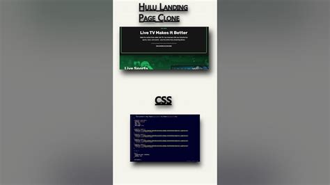 Crafted This Hulu Webpage Clone With Help Of Html Css And Jd For Source