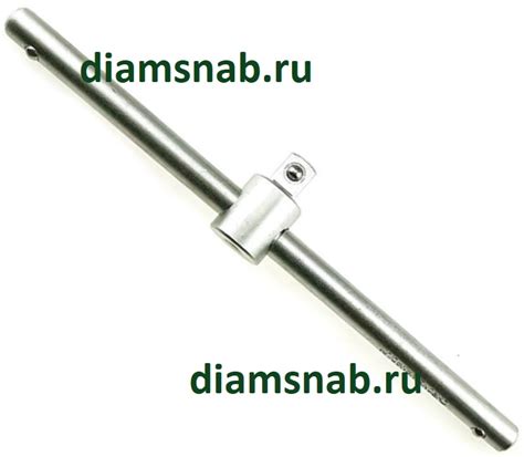 Т-образный вороток 1/4" дюйма, длина 115 мм для торцевых головок купить ...