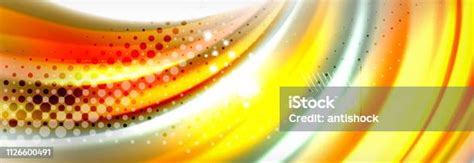 추상 파 라인 액체 액체 레인 보우 스타일 컬러 줄무늬 배경 프레 젠 테이 션 애플 리 케이 션 배경 배너 또는 포스터에 대 한 예술적인 그림 0명에 대한 스톡 벡터 아트