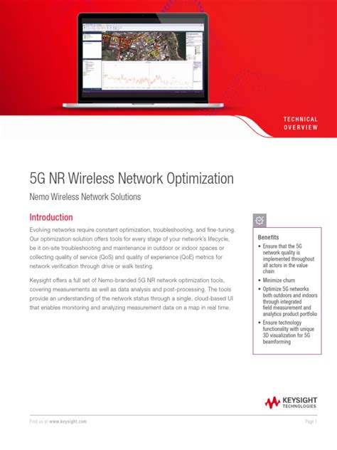 5g Nr Network Optimization Solution Pdf Mathematical Optimization Quality Of Service