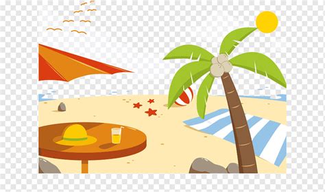 그래픽 디자인 유클리드 일러스트 여름 해변 배경 일러스트 레이션 해변 텍스트 컴퓨터 벽지 Png Pngwing