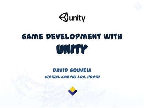 Game Development With Unity PPTX
