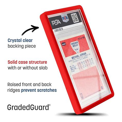 Standard Protective Case For Graded Cards Psa Gradedguard Display